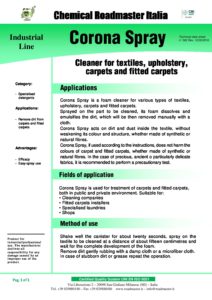 Corona Spray english | Chemical Roadmaster