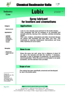 Lubix_ENG | Chemical Roadmaster