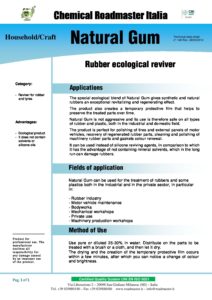 Natural Gum english | Chemical Roadmaster