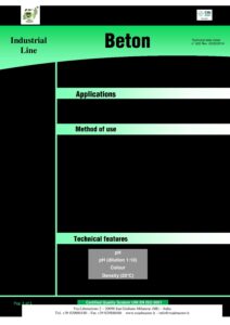 Beton english | Chemical Roadmaster